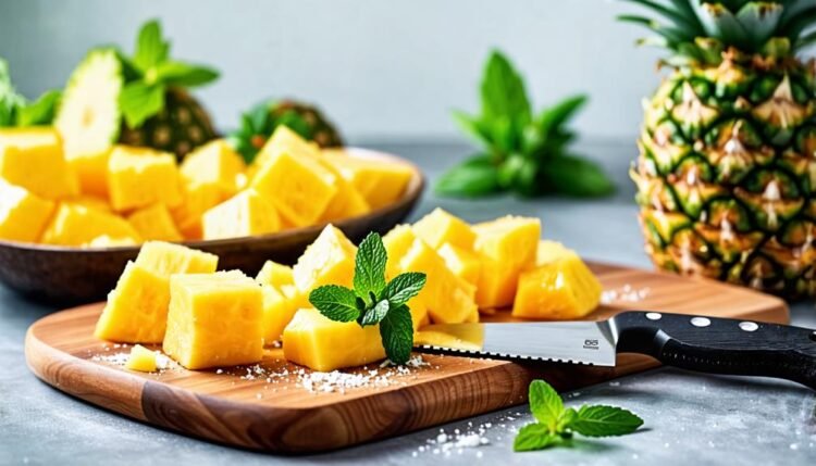 The Easy Way to Cut Pineapple Without the Hassle